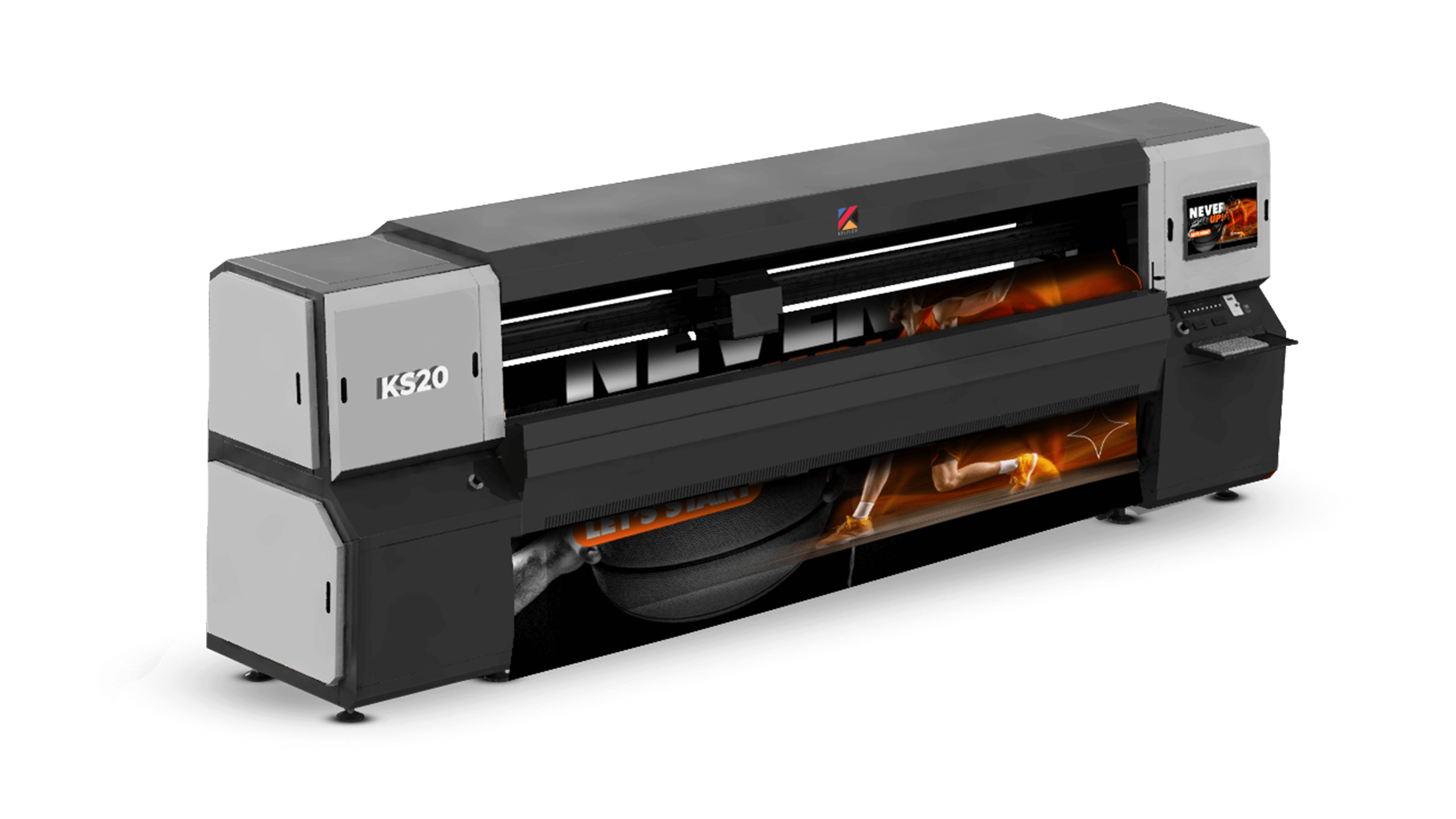 KS20 -13PL Solvent Banner Printing Machine